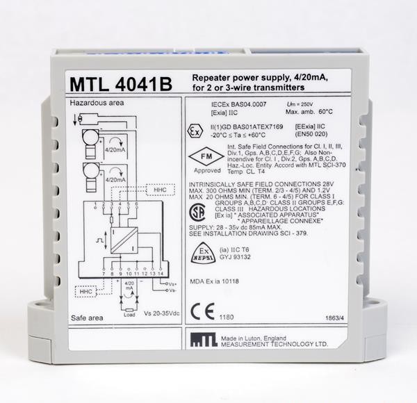 MTL4041B MTL Instruments Repeater Power Supply
